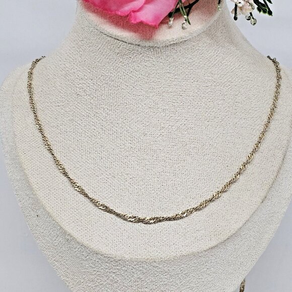 HAN | Jewelry | Han 925 Sterling Silver Italy Vermeil Twisted Link ...